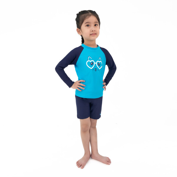 arena Girl Swimwear Set-AJW20230-BL