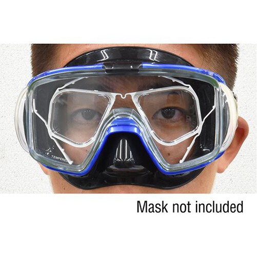 Corrective Lens for Single Lens Mask